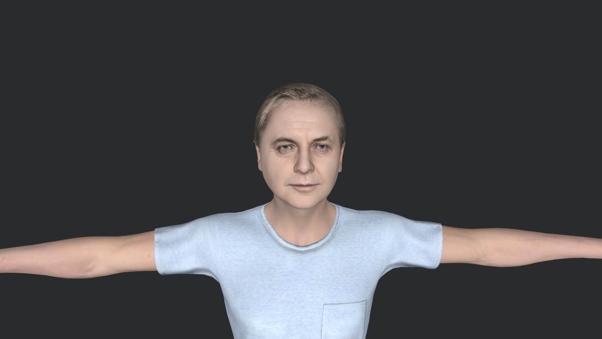 Harold Wilson Realistic Full Body Fully Rigged Character - 3D Model by ...