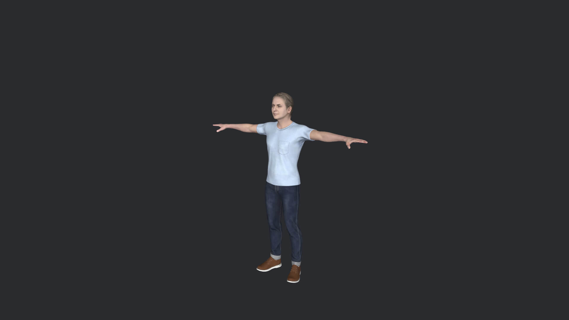 Harold Wilson Realistic Full Body Fully Rigged Character - 3D Model by ...