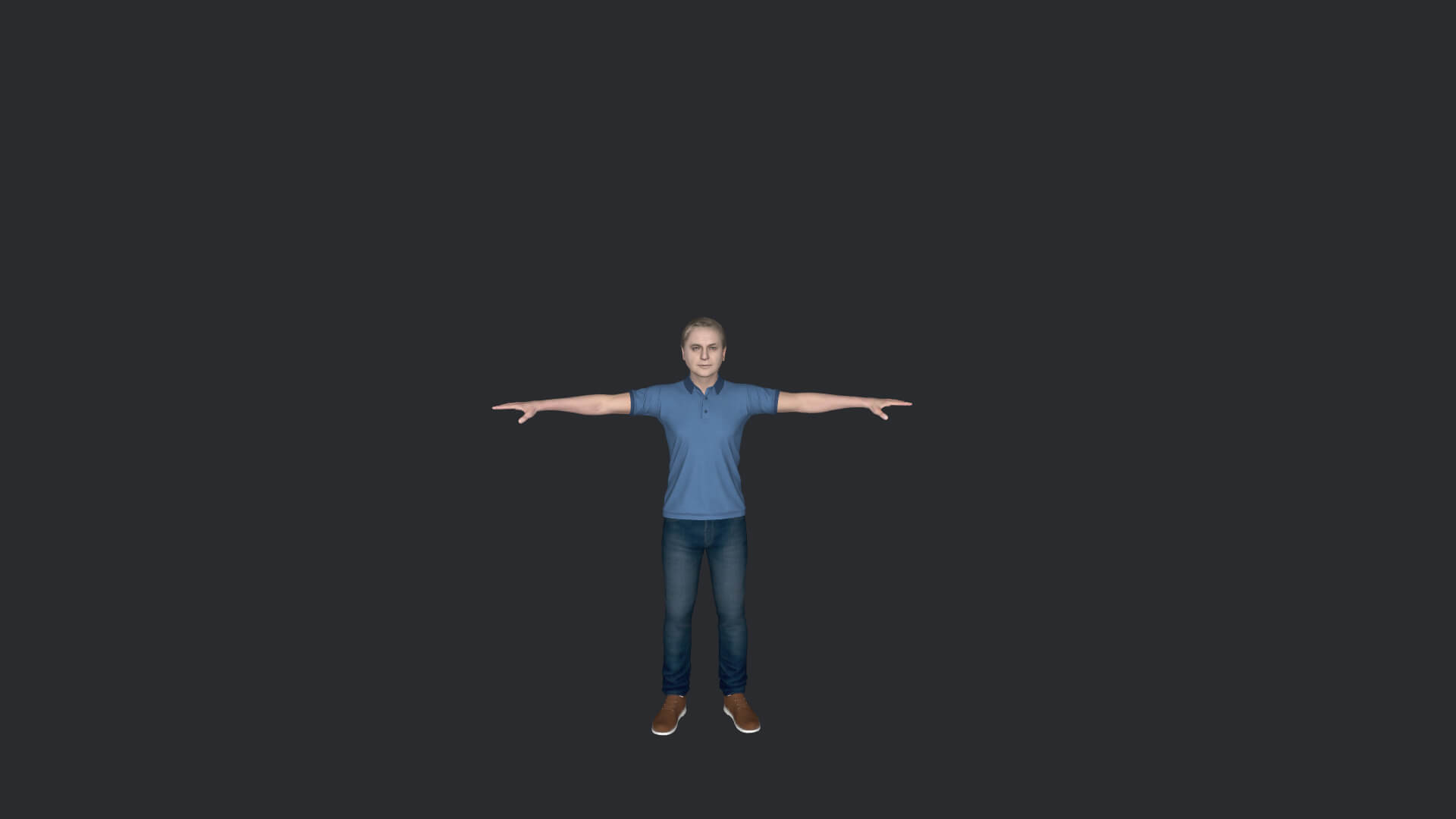 Harold Wilson Realistic Full Body Fully Rigged Character - 3D Model by ...
