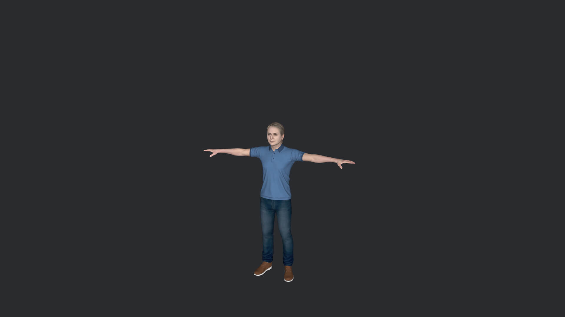Harold Wilson Realistic Full Body Fully Rigged Character - 3D Model by ...