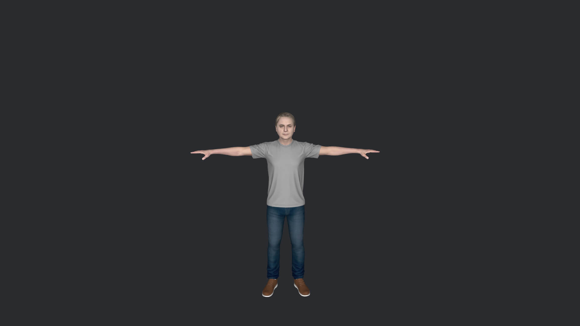 Harold Wilson Realistic Full Body Fully Rigged Character - 3D Model by ...