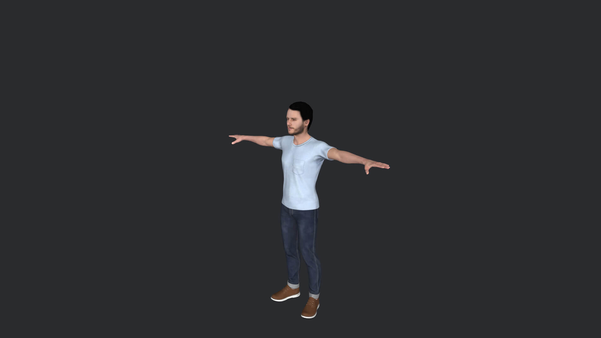 Heath Ledger Realistic Full Body Fully Rigged Character - 3D Model by ...