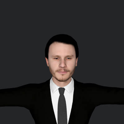 Heath Ledger Realistic Full Body Fully Rigged Character - 3D Model by ...