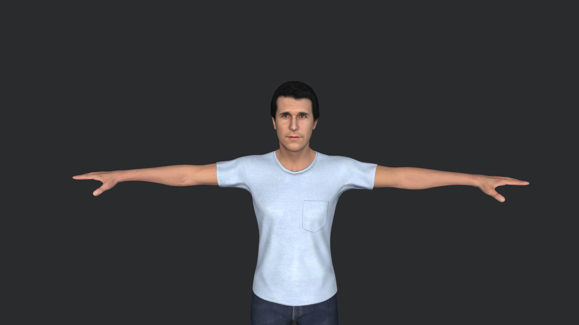Henry Winkler Realistic Full Body Fully Rigged Character - 3D Model by ...