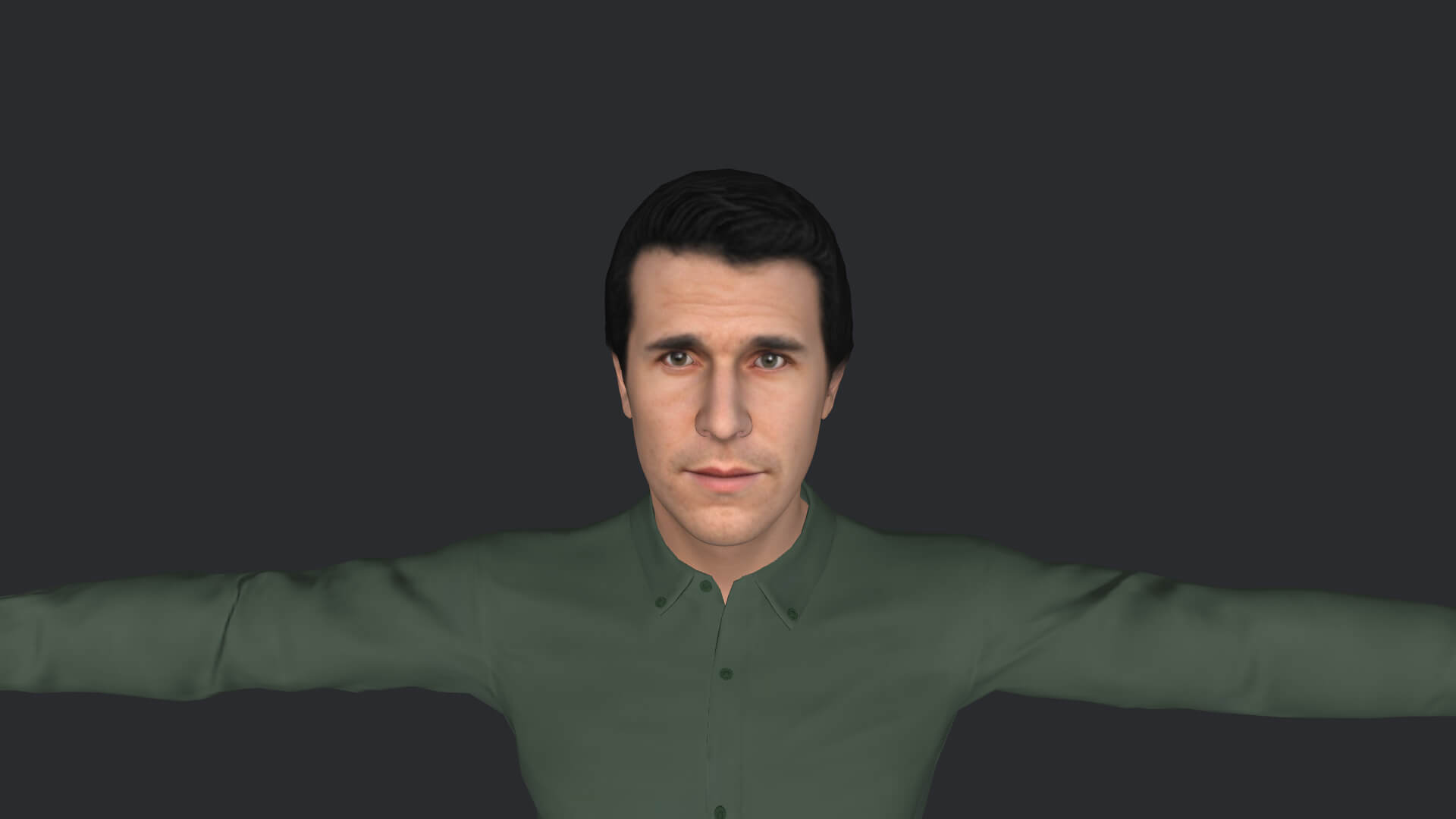 Henry Winkler Realistic Full Body Fully Rigged Character - 3D Model by ...