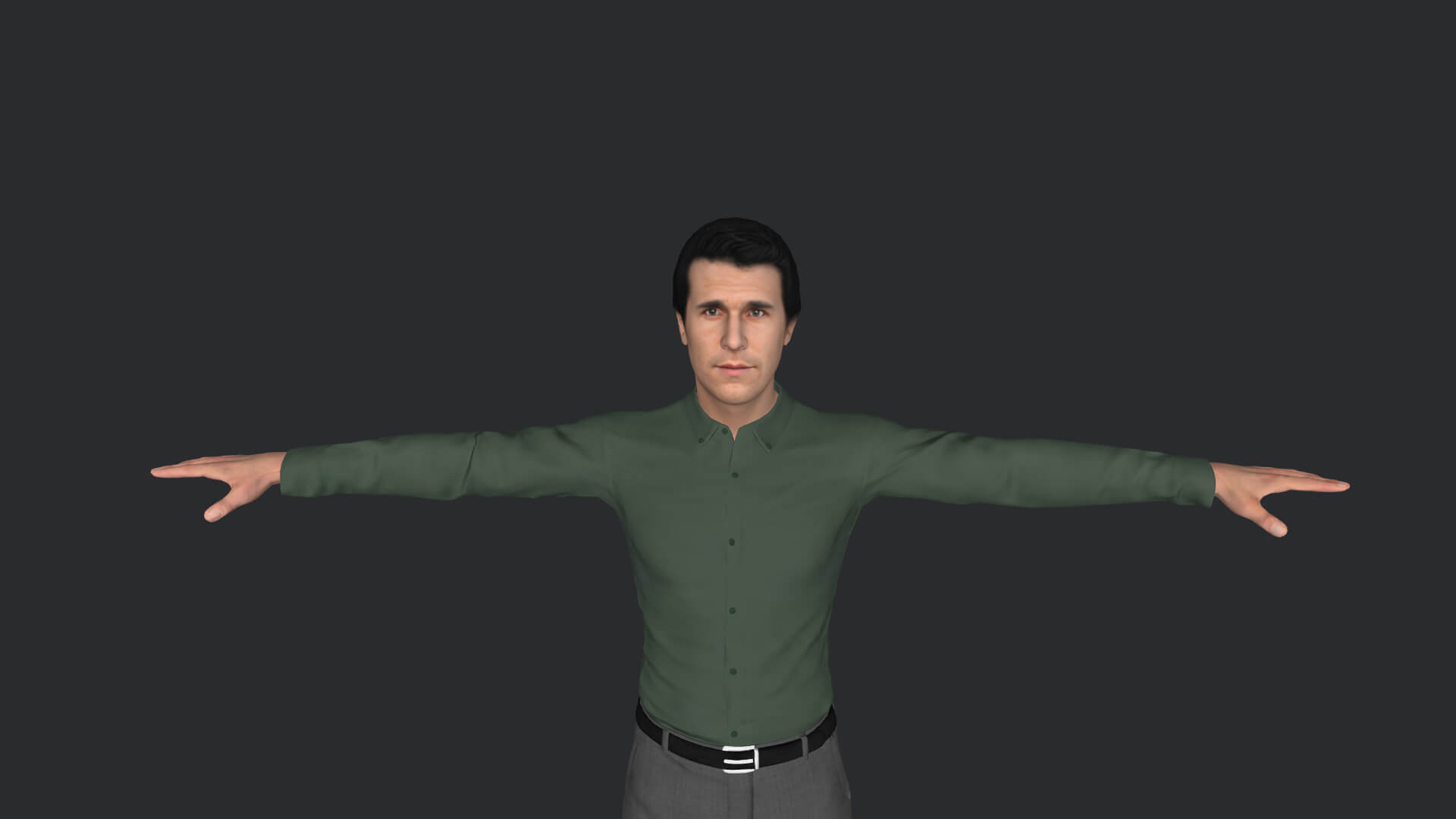 Henry Winkler Realistic Full Body Fully Rigged Character - 3D Model by ...