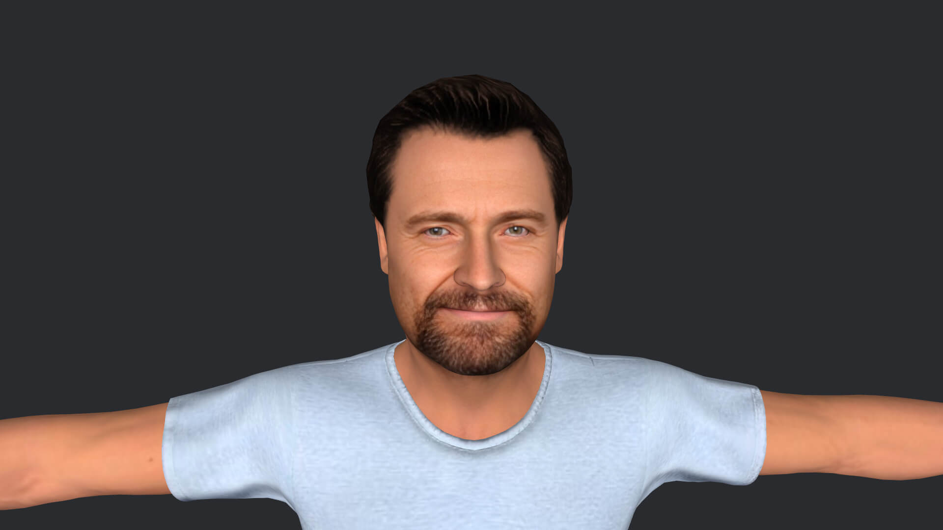 Hugh Jackman Character - 3D Model by meta avatars
