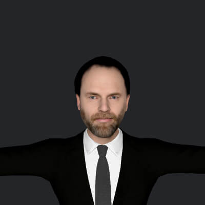 Hugo Weaving Realistic Full Body Fully Rigged Character - 3D Model by ...