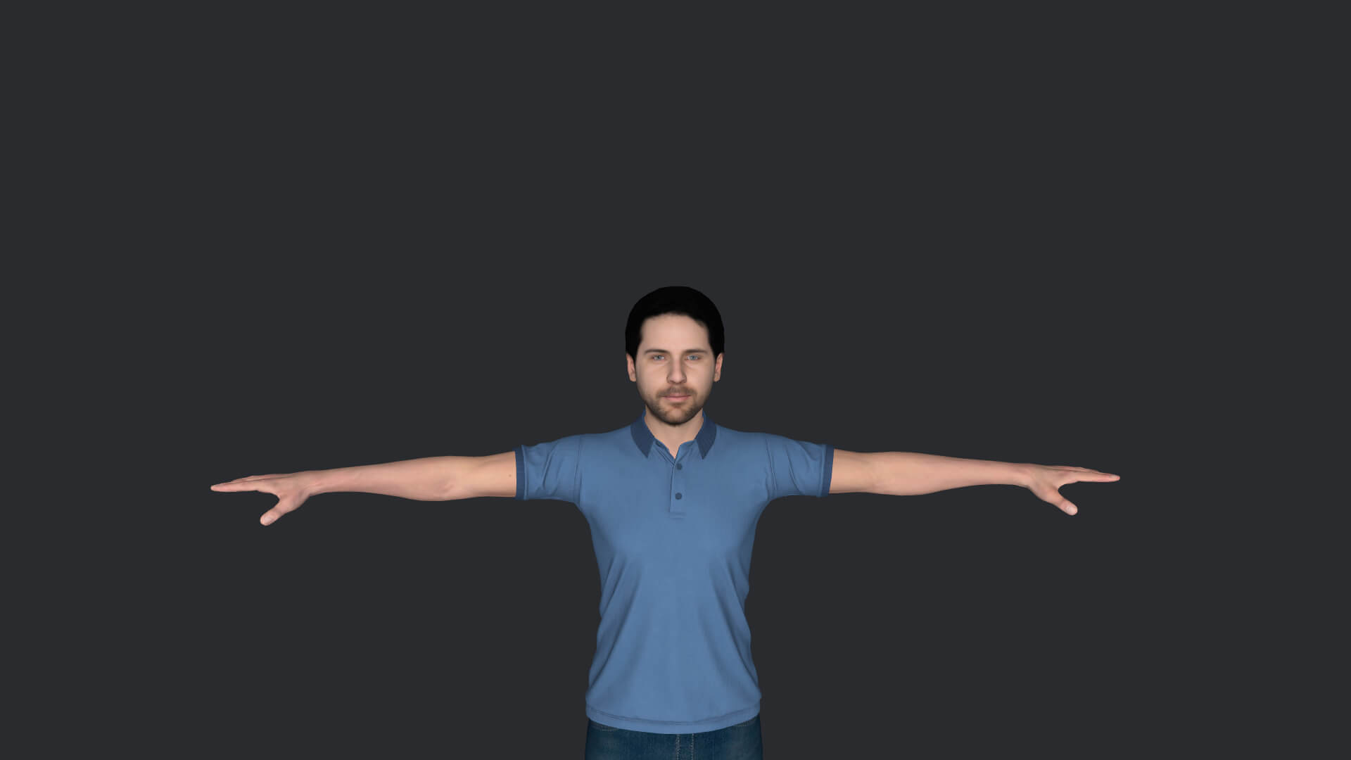 Ian Hecox Realistic Full Body Fully Rigged Character - 3D Model by meta ...