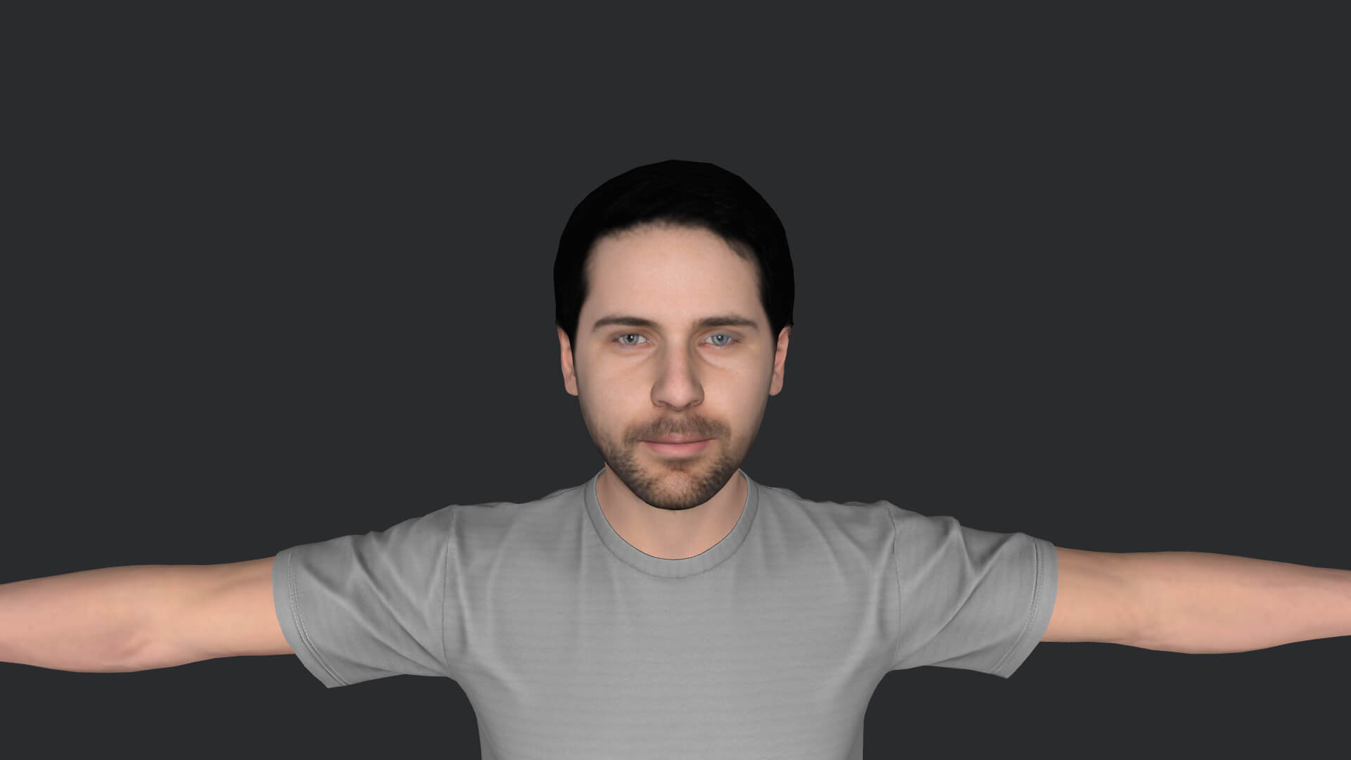 Ian Hecox Realistic Full Body Fully Rigged Character - 3D Model by meta ...