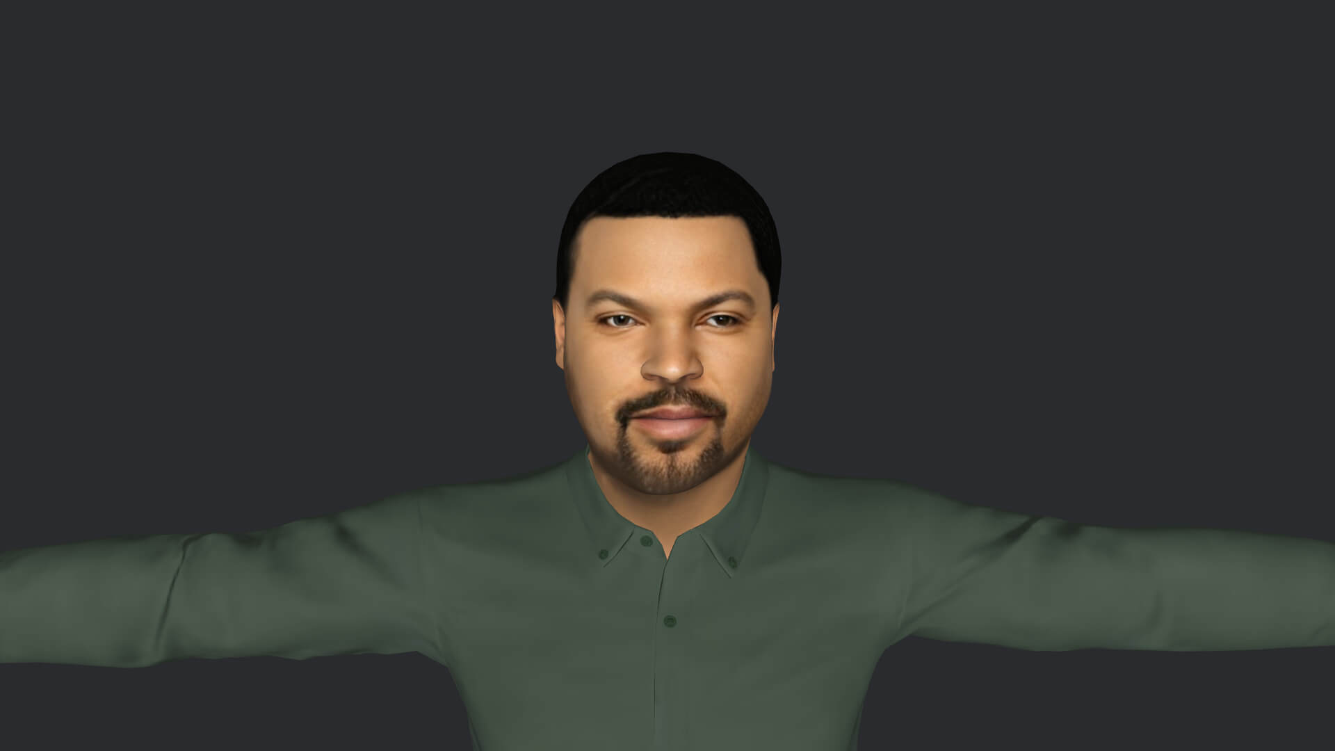 Ice Cube Realistic Full Body Fully Rigged Character - 3D Model by meta ...
