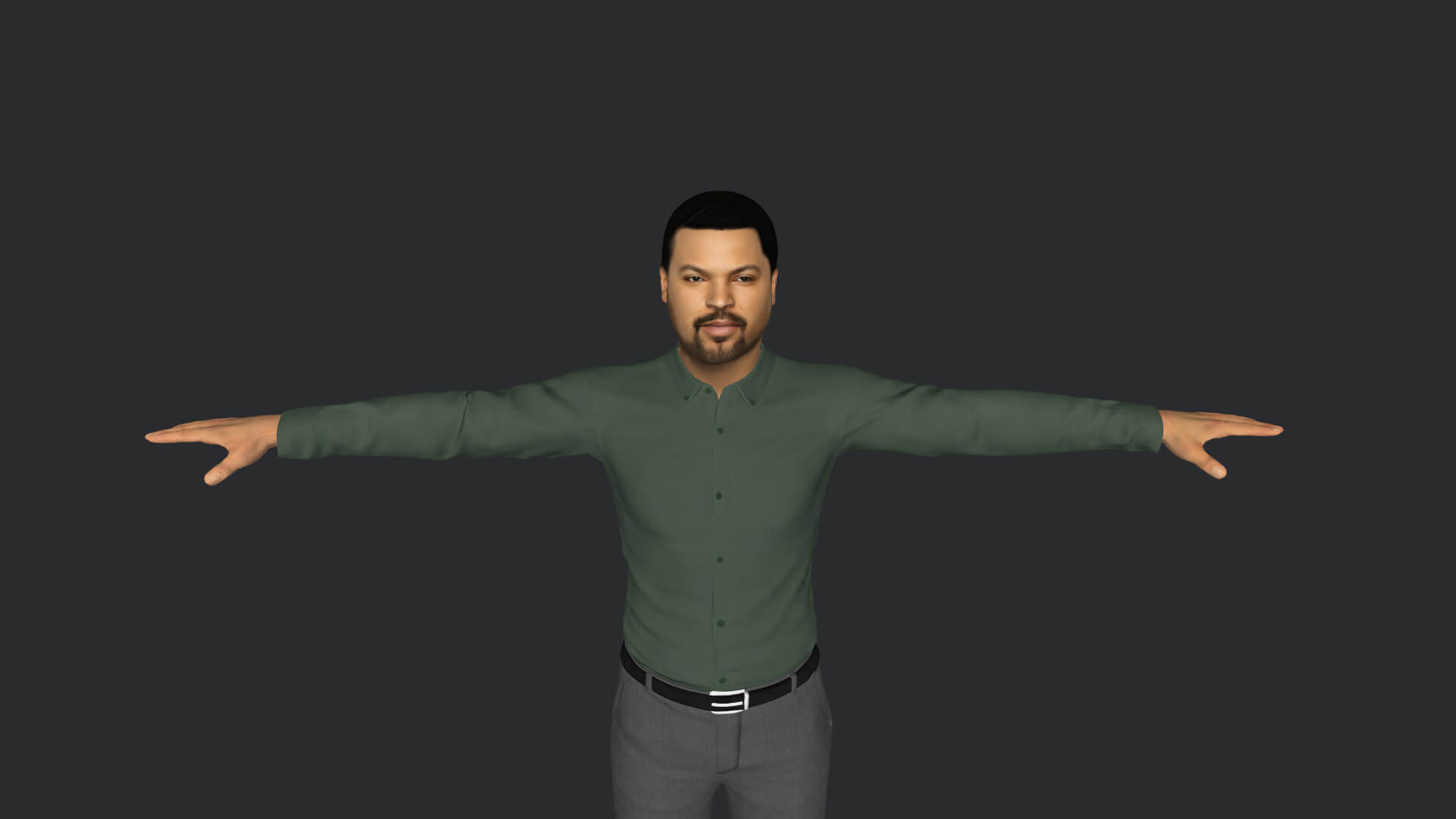 Ice Cube Realistic Full Body Fully Rigged Character - 3D Model by meta ...