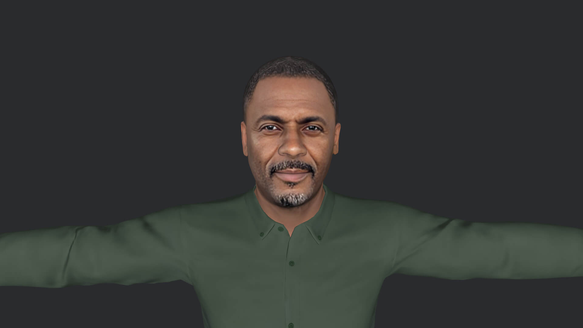 Idris Elba Realistic Full Body Fully Rigged Character - 3D Model by ...
