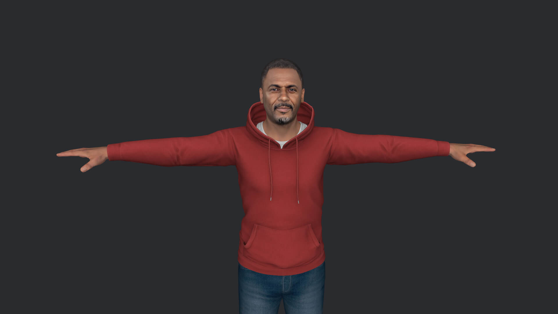 Idris Elba Realistic Full Body Fully Rigged Character - 3D Model by ...
