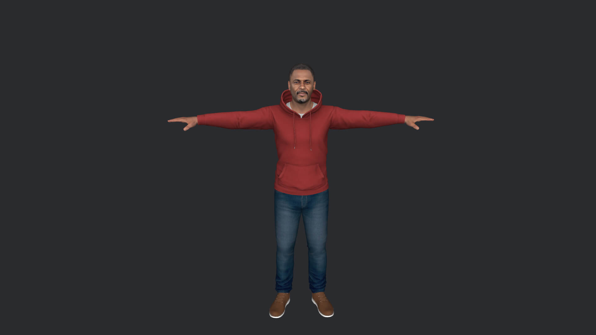 Idris Elba Realistic Full Body Fully Rigged Character - 3D Model by ...