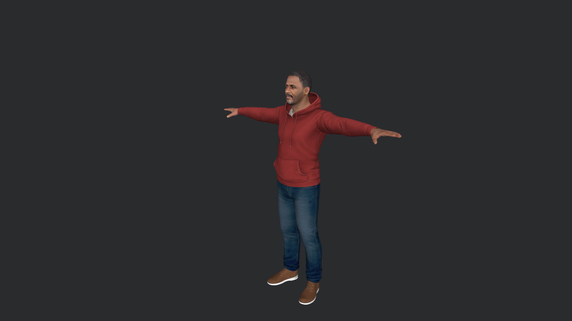 Idris Elba Realistic Full Body Fully Rigged Character - 3D Model by ...