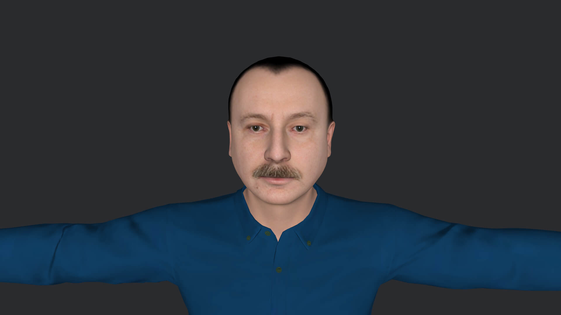 Iiham Aliyev Hyper Realistic Full Body Rigged Character - 3D Model by ...