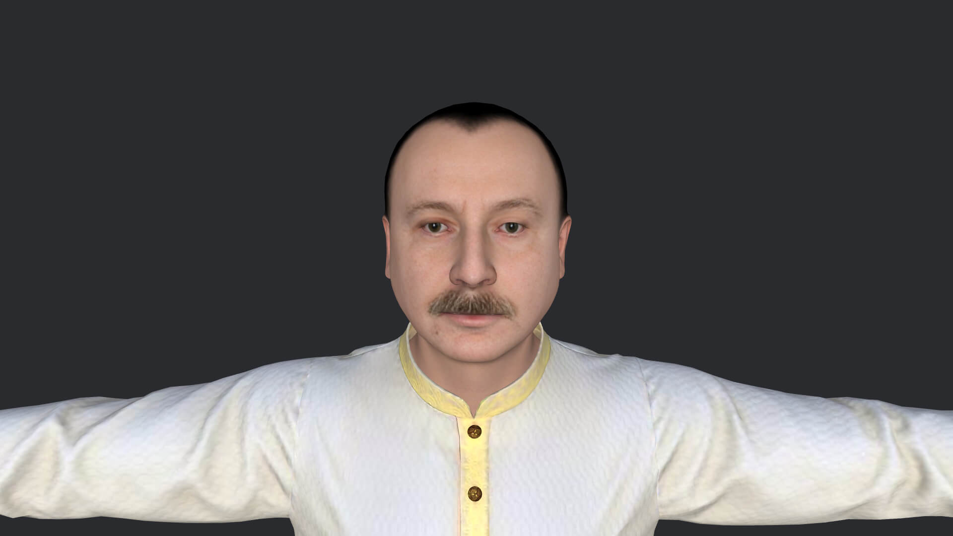 Iiham Aliyev Hyper Realistic Full Body Rigged Character - 3D Model by ...