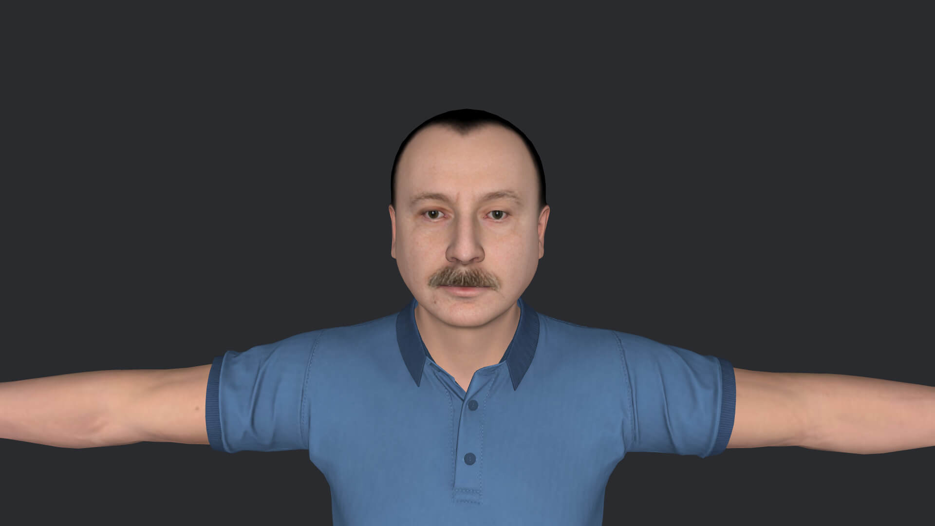 Iiham Aliyev Hyper Realistic Full Body Rigged Character - 3D Model by ...