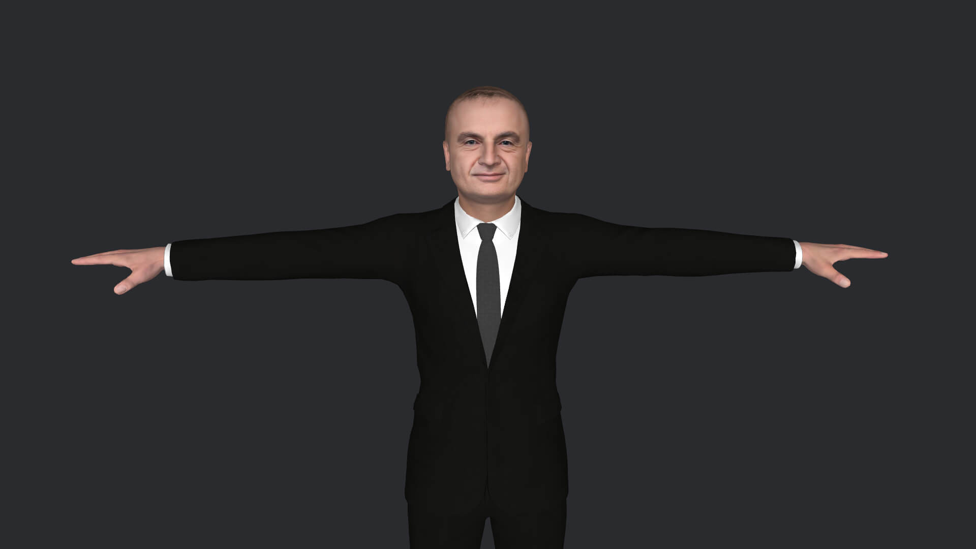 Ilir Meta Realistic Full Body Fully Rigged Character - 3D Model by meta ...