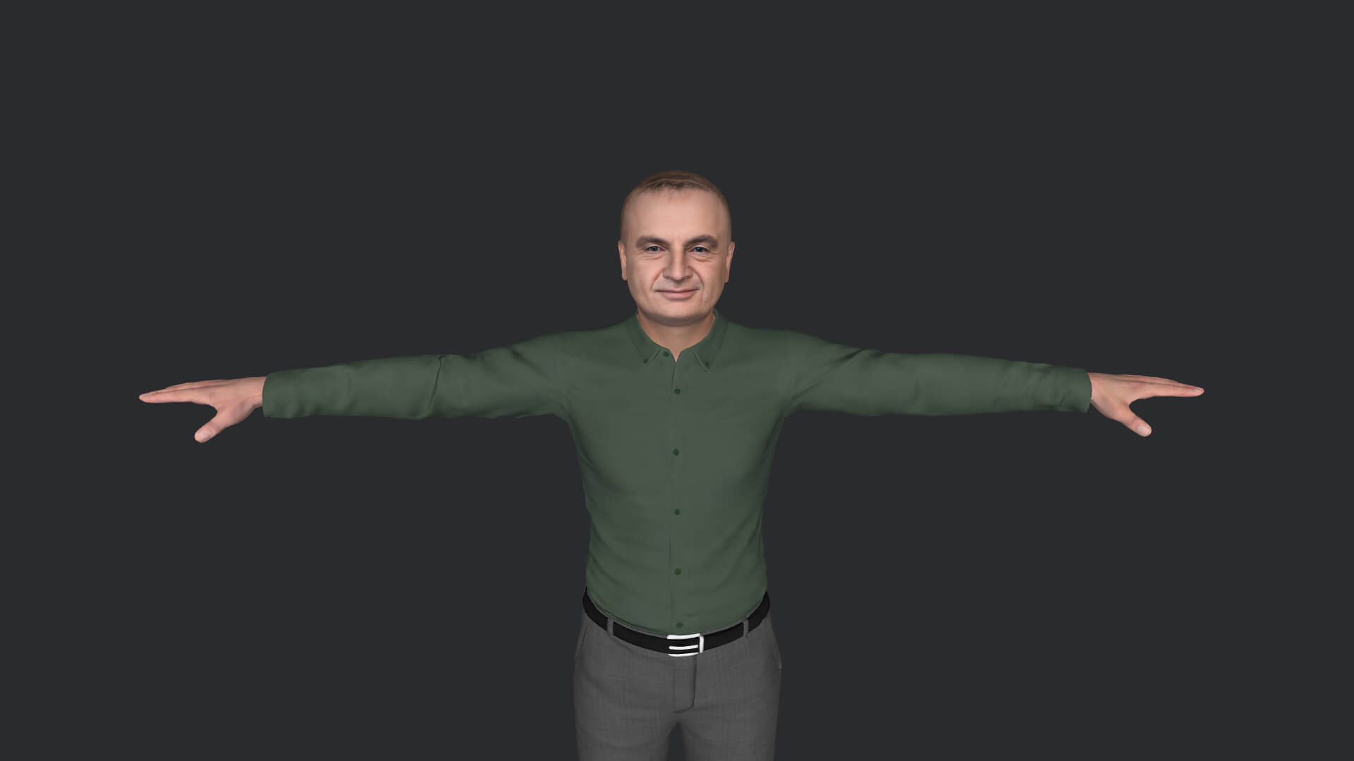 Ilir Meta Realistic Full Body Fully Rigged Character - 3D Model by meta ...