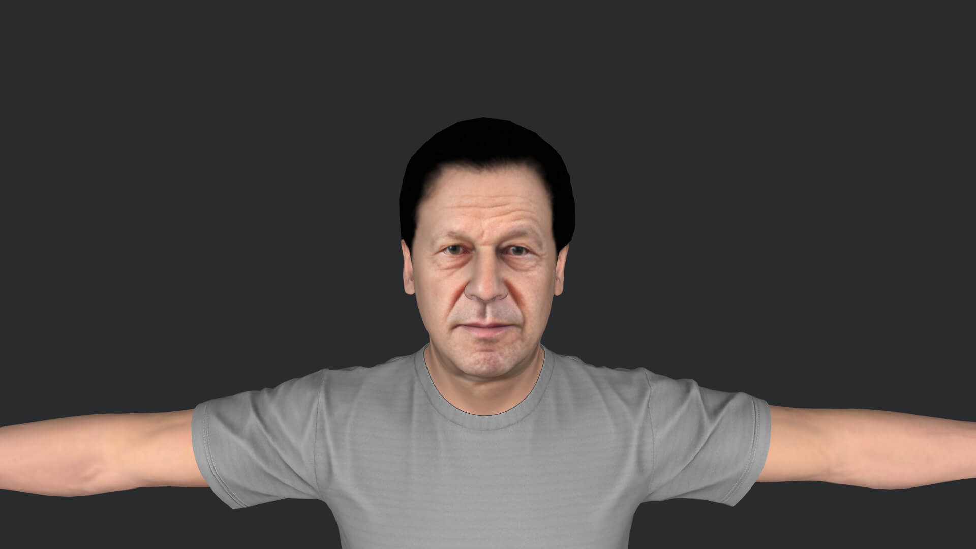 Imran Khan Realistic Full Body Fully Rigged Character - 3D Model by ...