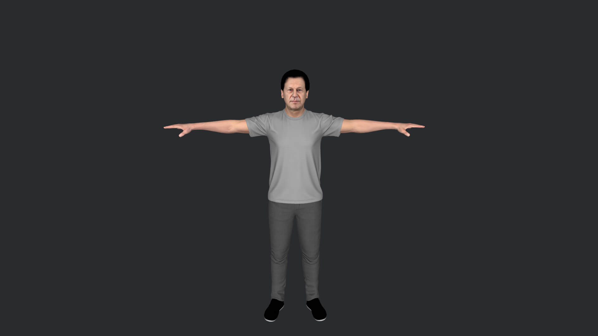 Imran Khan Realistic Full Body Fully Rigged Character - 3D Model by ...