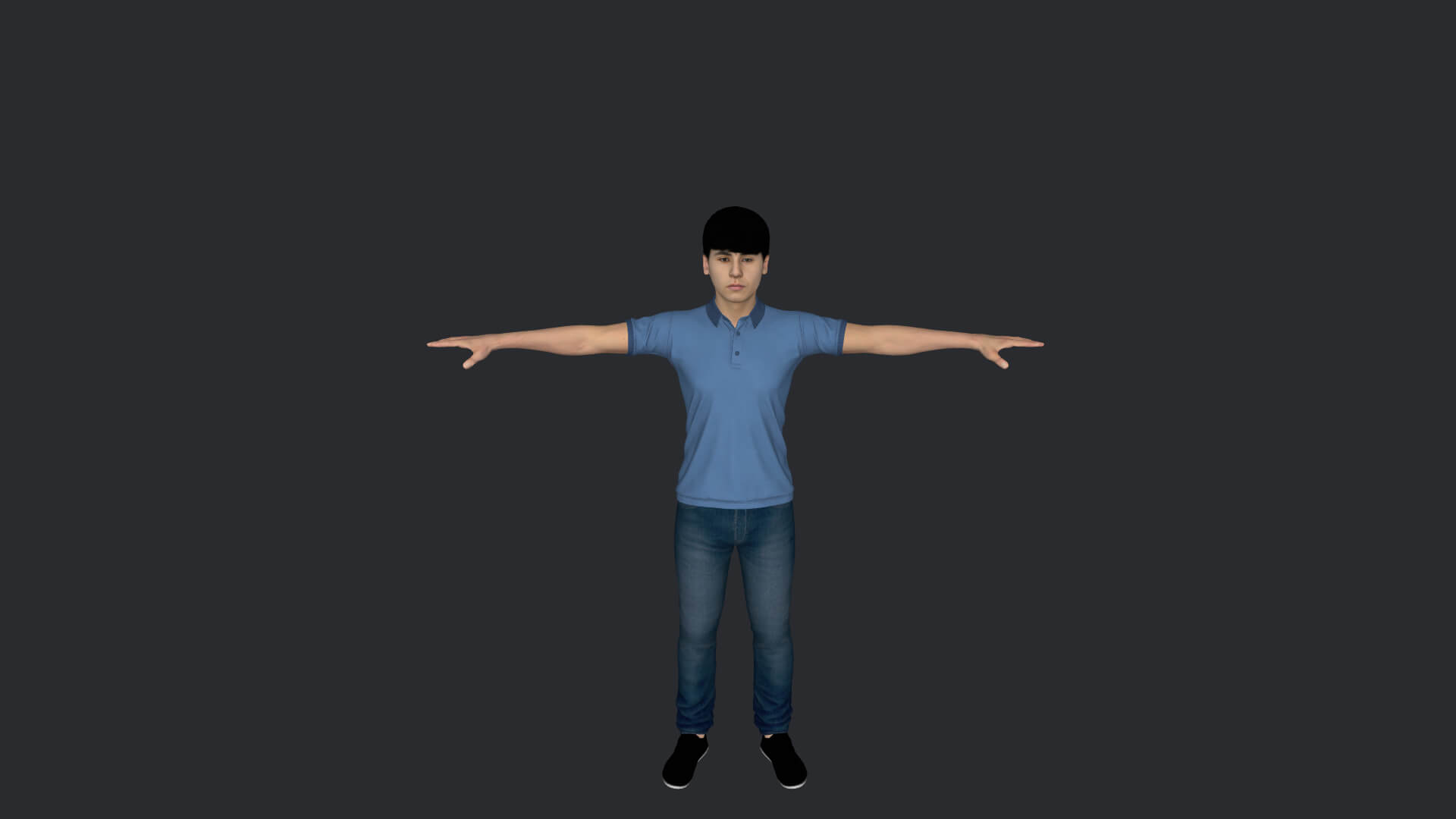 Ivan Cornejo Realistic Full Body Fully Rigged Character - 3D Model by ...