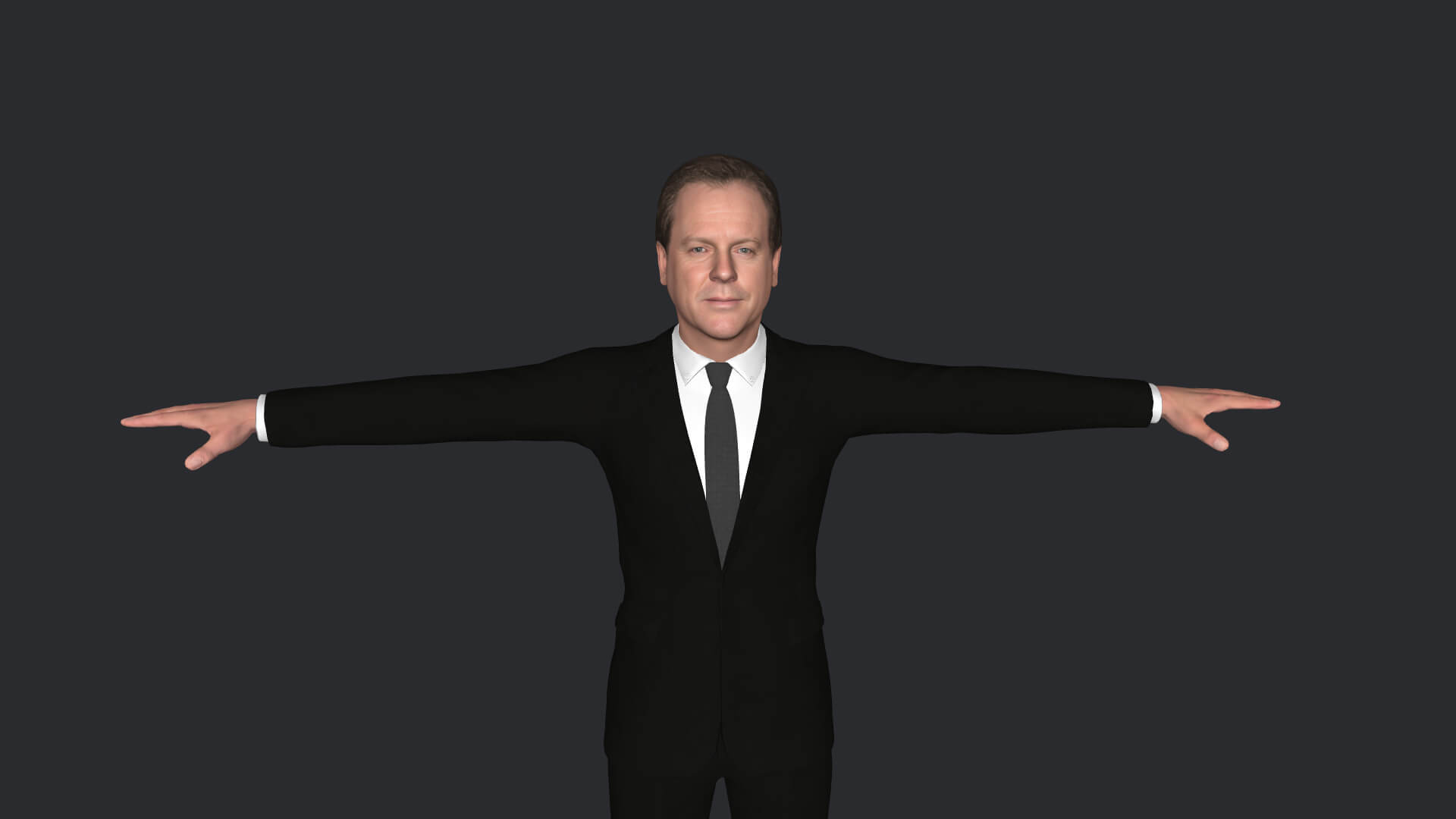 Jack Bauer Realistic Full Body Fully Rigged Character - 3D Model by ...