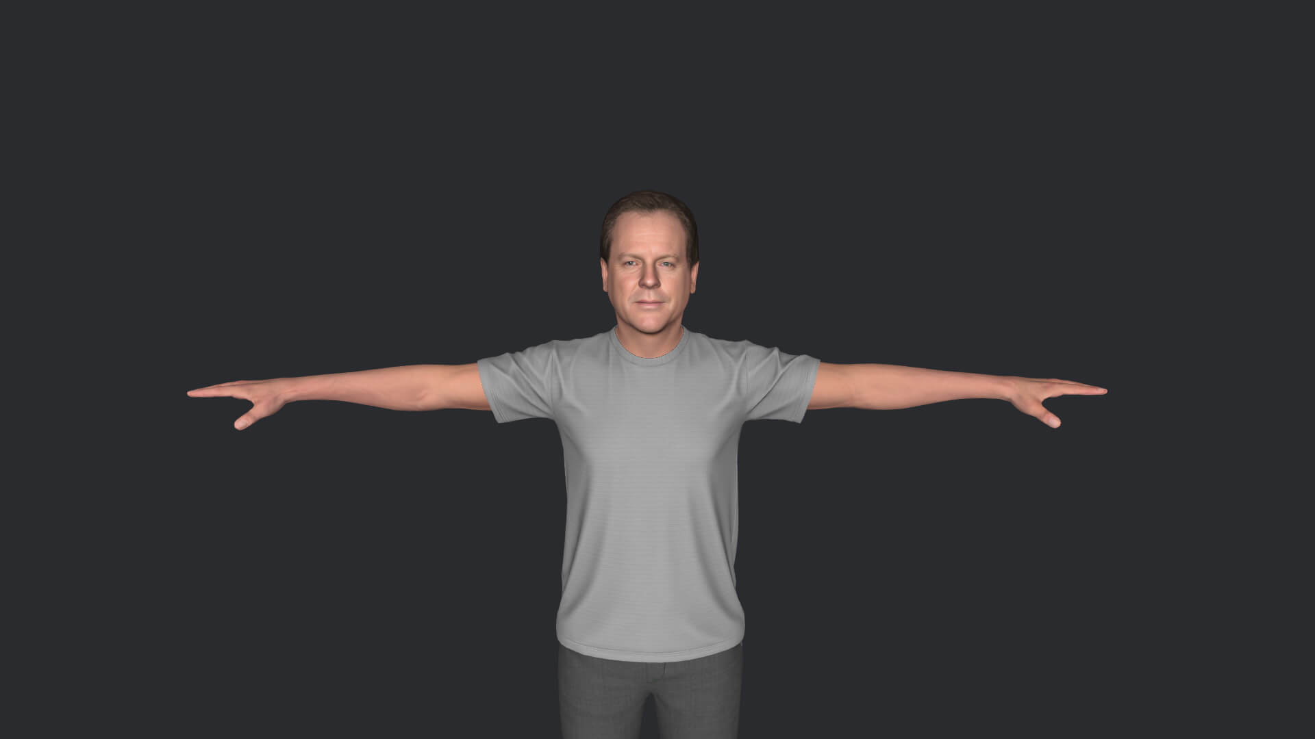 Jack Bauer Realistic Full Body Fully Rigged Character - 3D Model by ...