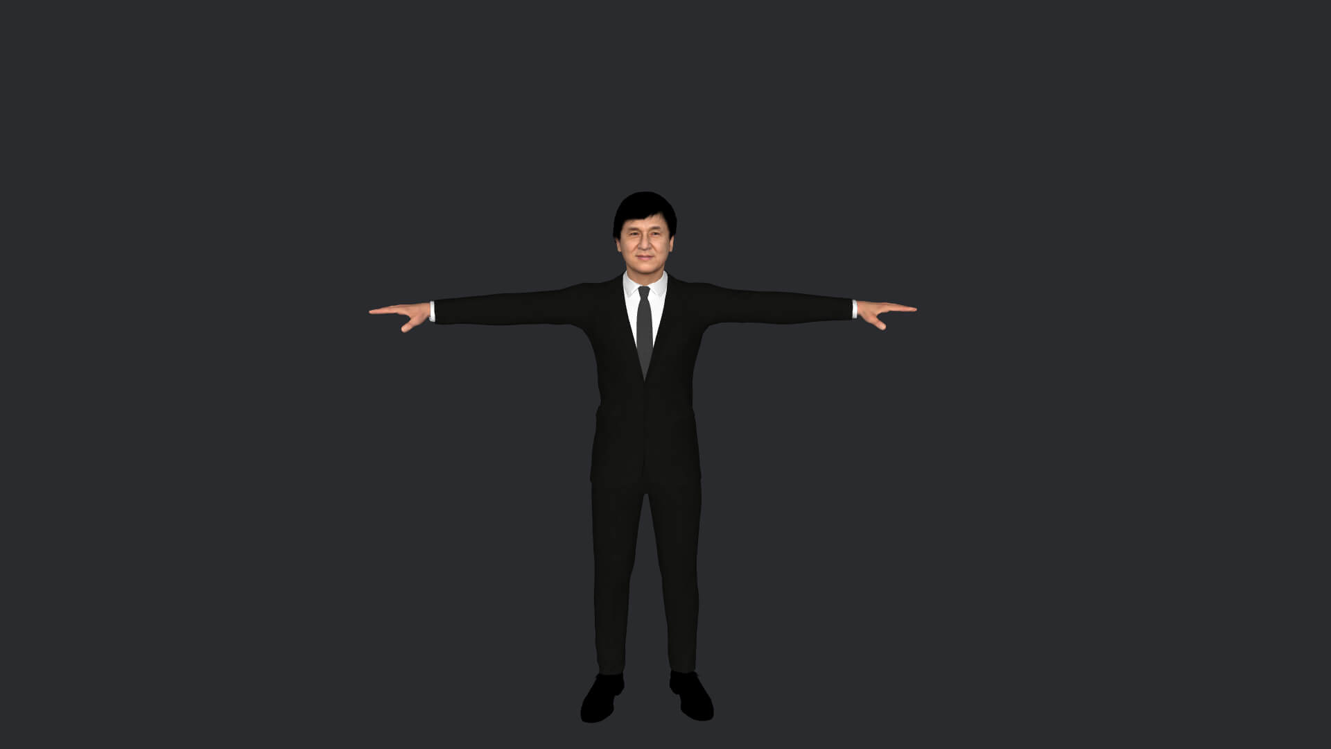 Jackie Chan Realistic Full Body Fully Rigged Character - 3D Model by ...