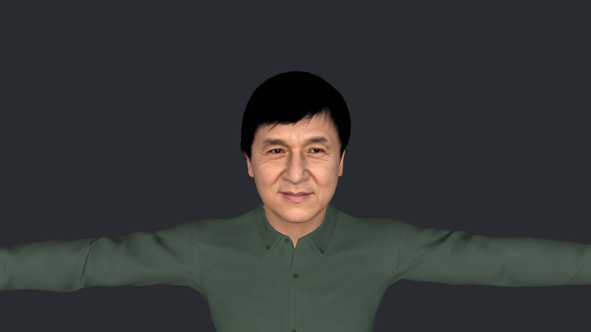 Jackie Chan Realistic Full Body Fully Rigged Character - 3D Model by ...