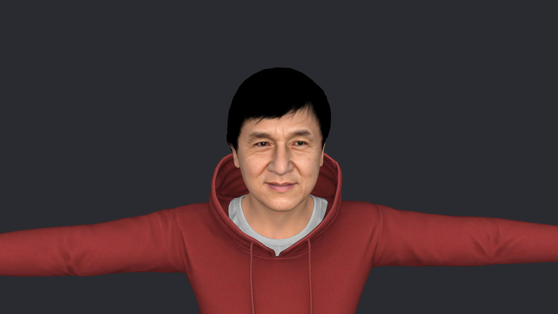 Jackie Chan Realistic Full Body Fully Rigged Character - 3D Model by ...