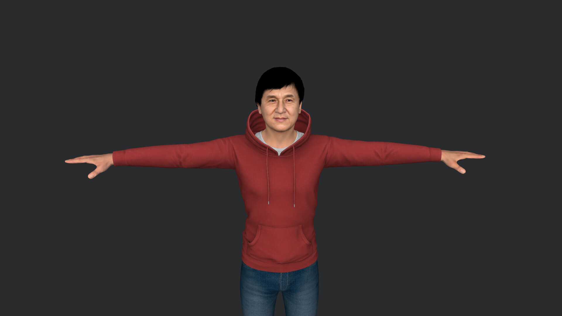 Jackie Chan Realistic Full Body Fully Rigged Character - 3D Model by ...
