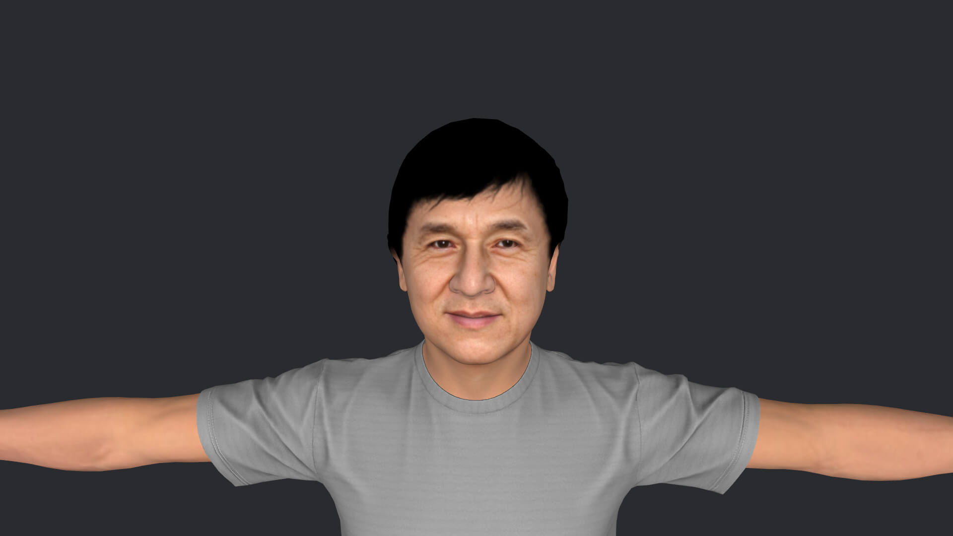 Jackie Chan Realistic Full Body Fully Rigged Character - 3D Model by ...