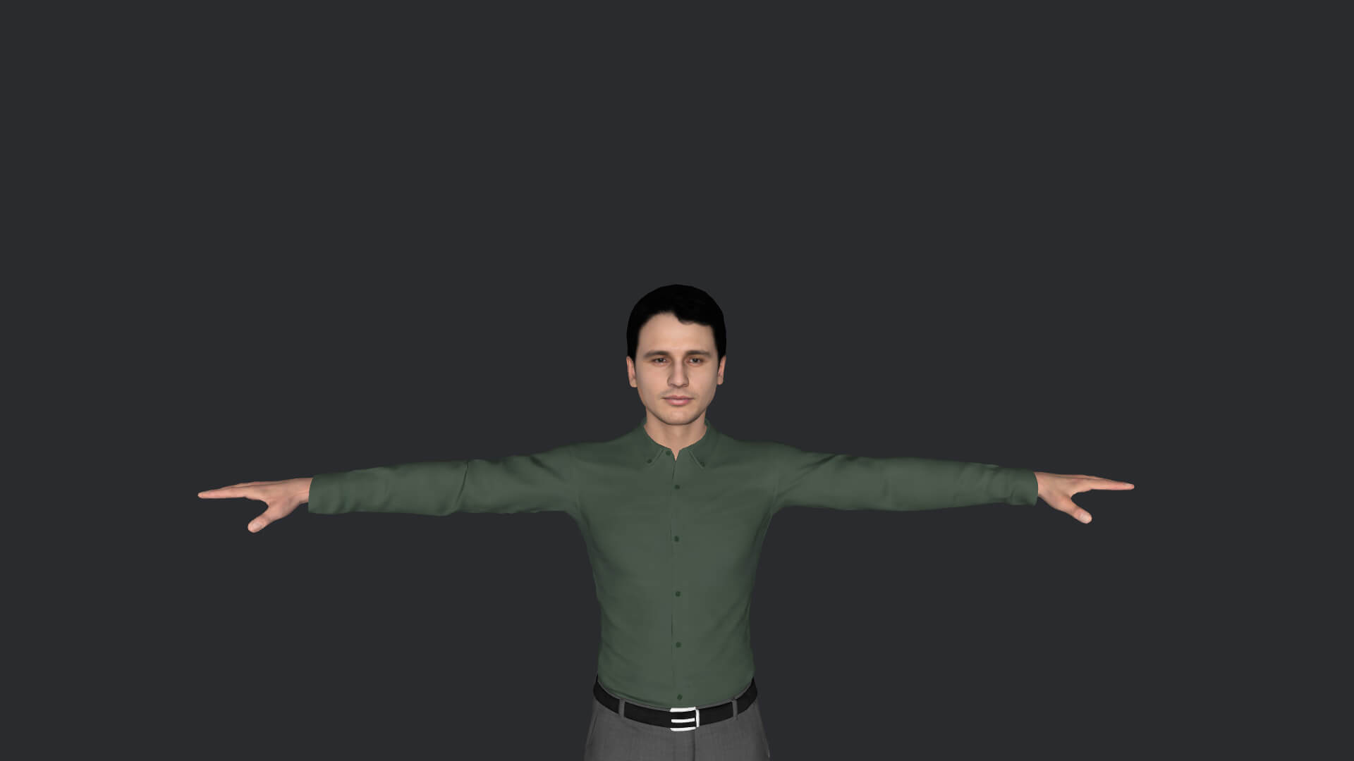 James Franco Realistic Full Body Fully Rigged Character - 3D Model by ...
