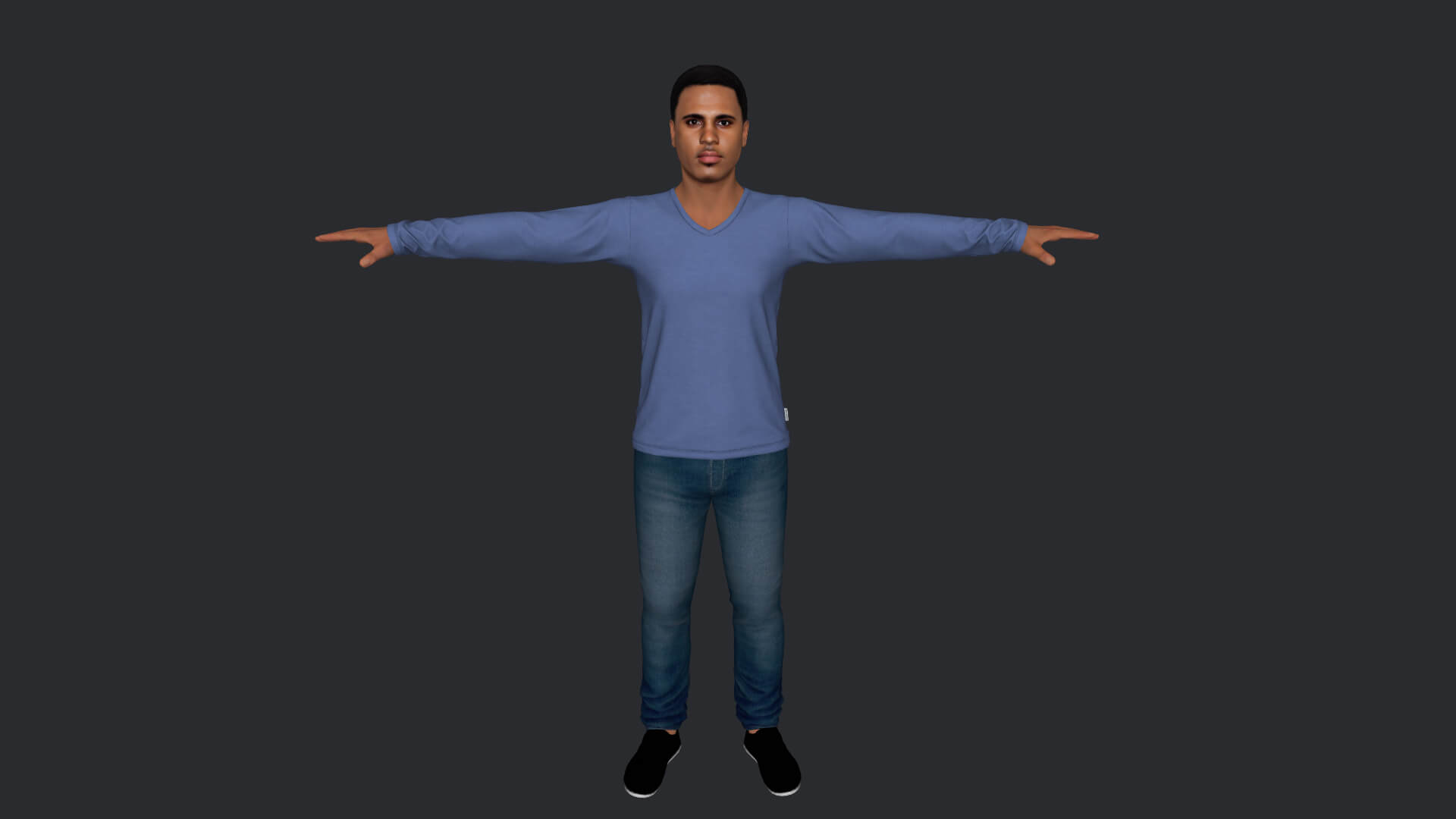 Jason Derulo Realistic Full Body Fully Rigged Character - 3D Model by ...