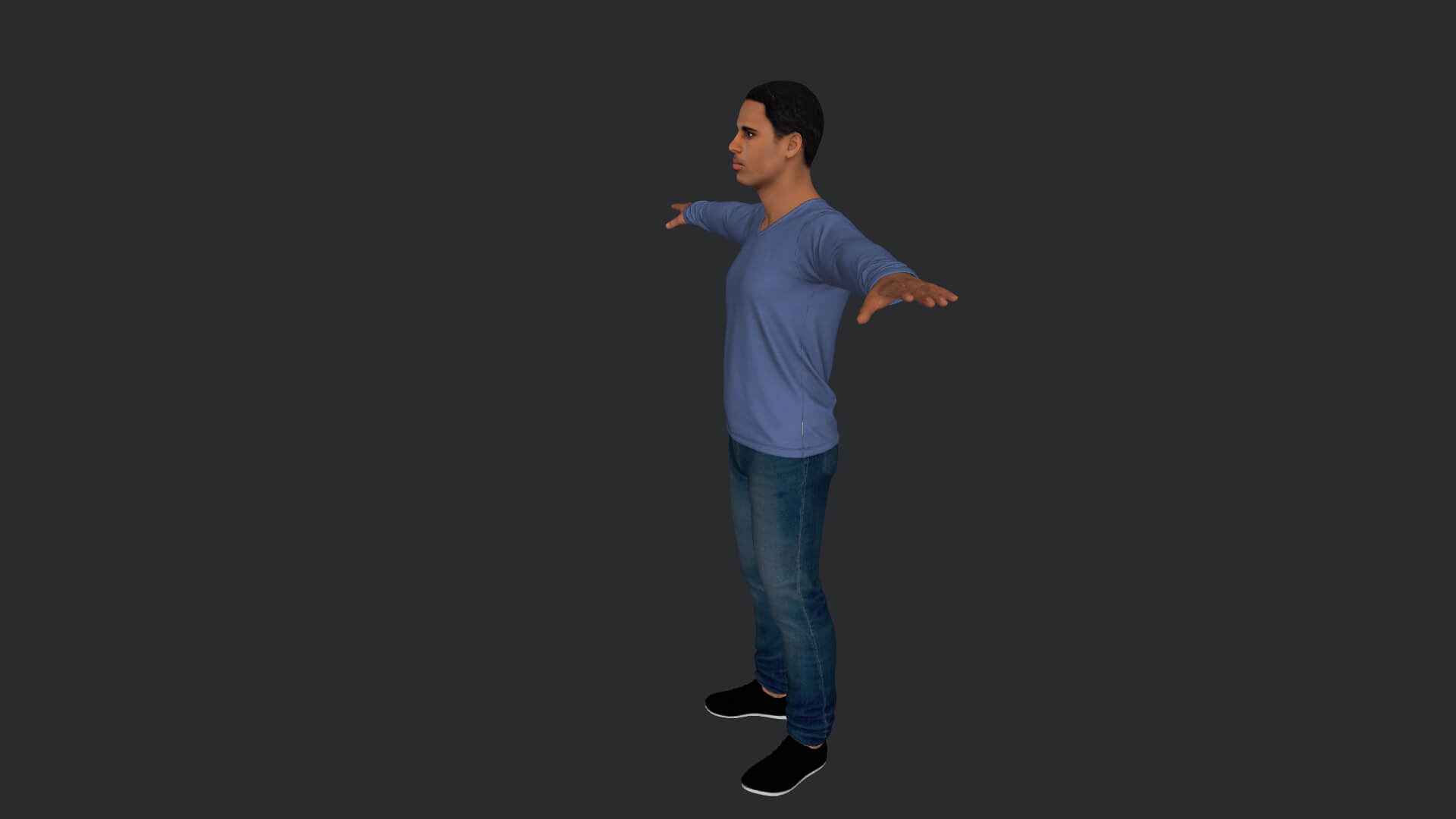Jason Derulo Realistic Full Body Fully Rigged Character - 3D Model by ...
