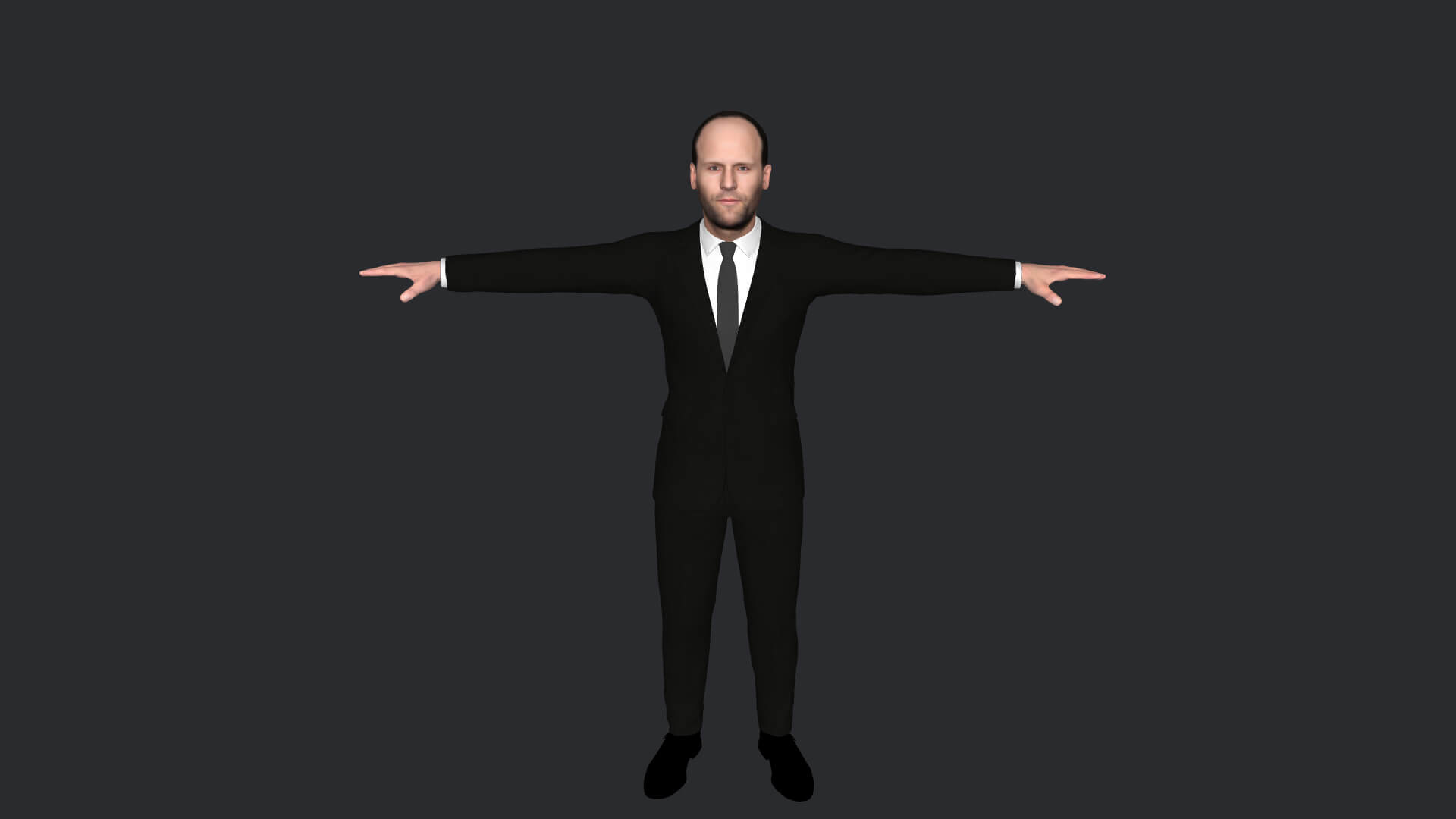 Jason Statham Character - 3D Model by meta avatars