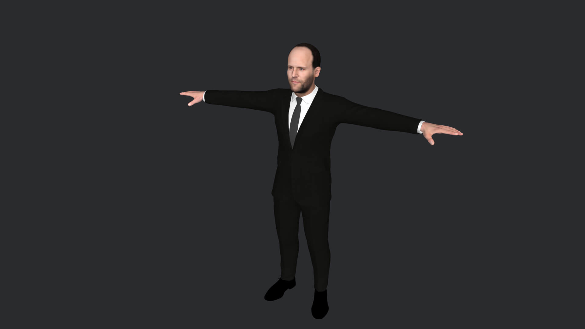 Jason Statham Character - 3D Model by meta avatars