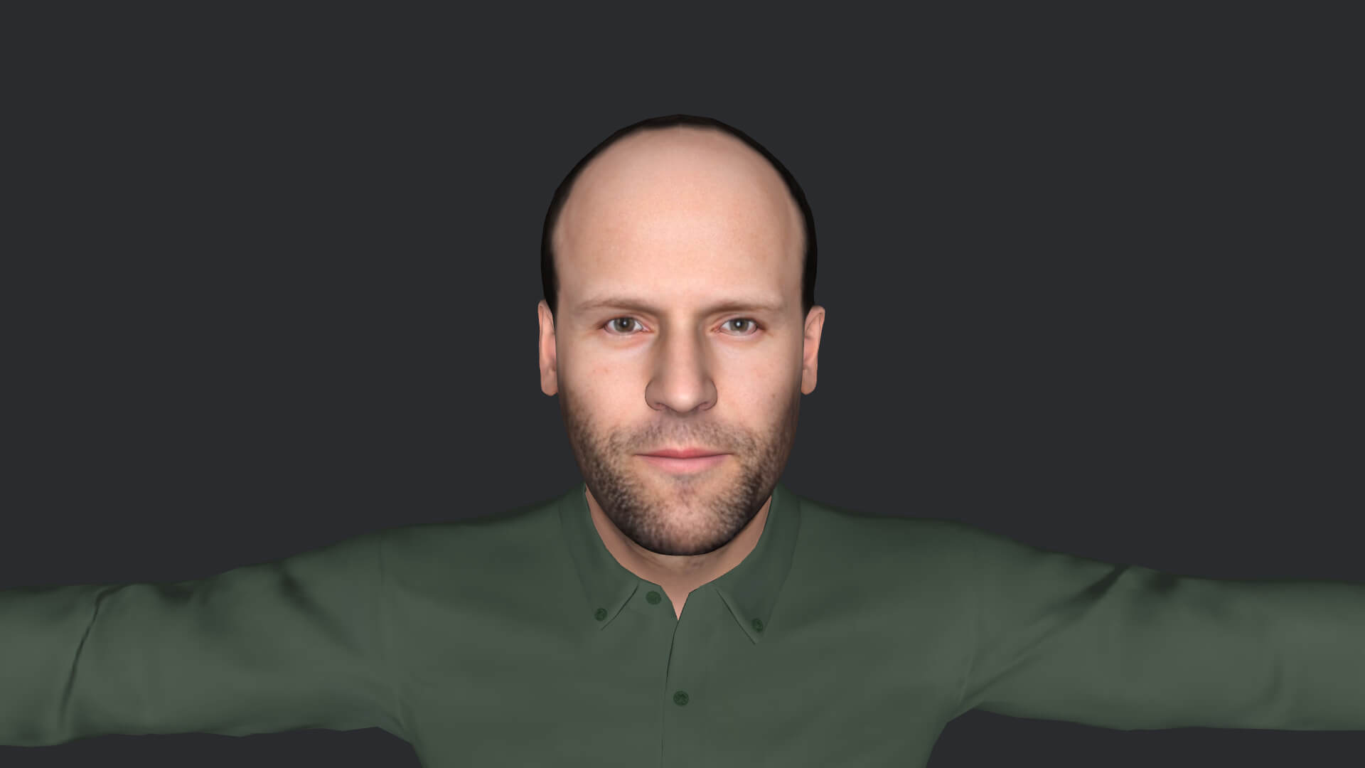 Jason Statham Character - 3D Model by meta avatars