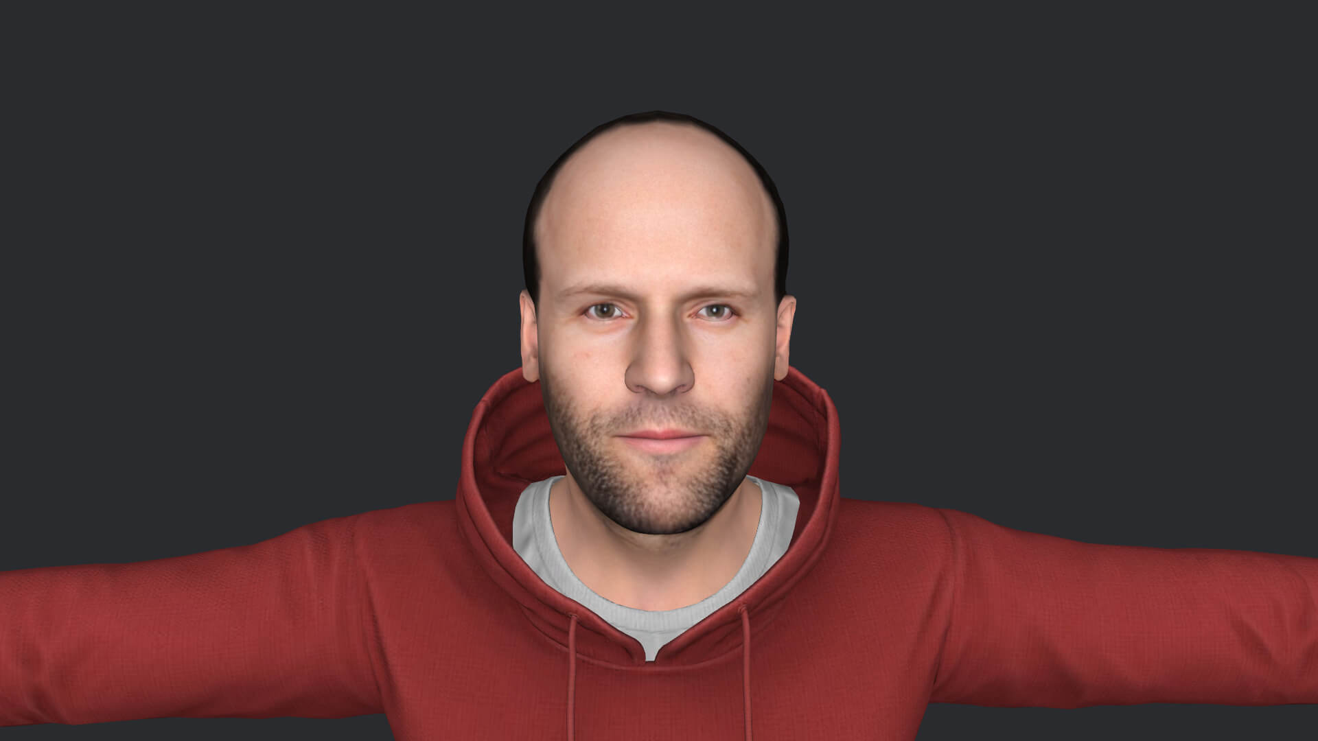 Jason Statham Character - 3D Model by meta avatars