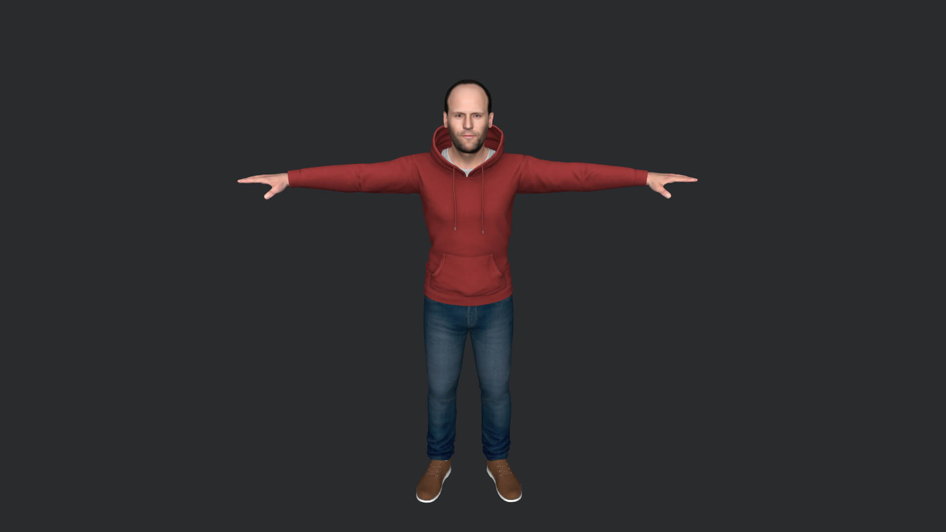 Jason Statham Character - 3D Model by meta avatars