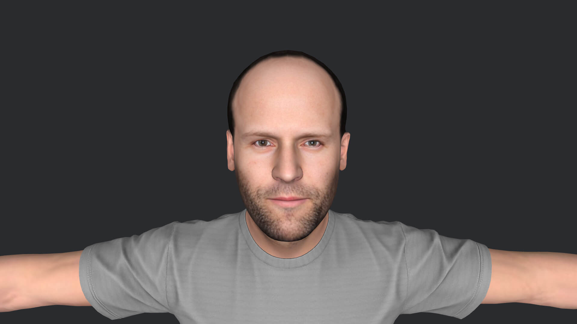 Jason Statham Character - 3D Model by meta avatars