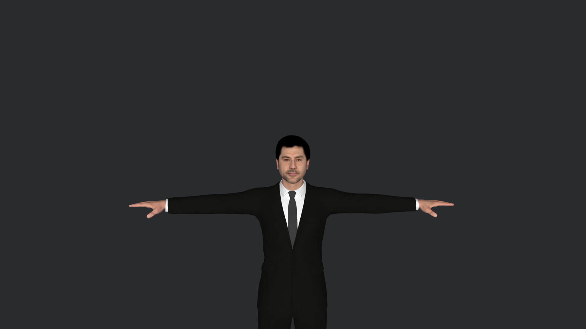 Javier Bardem Realistic Full Body Fully Rigged Character - 3D Model by ...