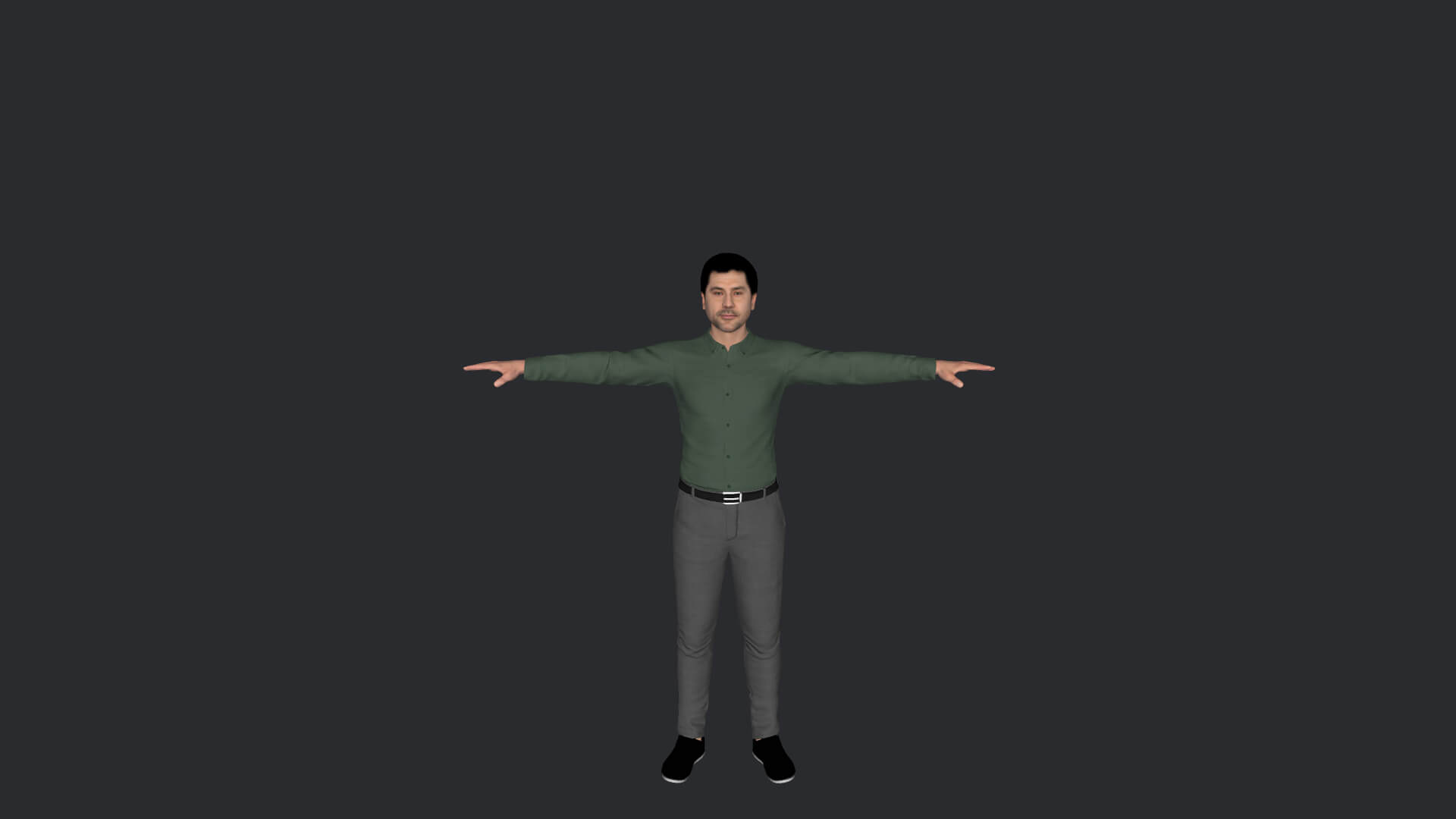 Javier Bardem Realistic Full Body Fully Rigged Character - 3D Model by ...