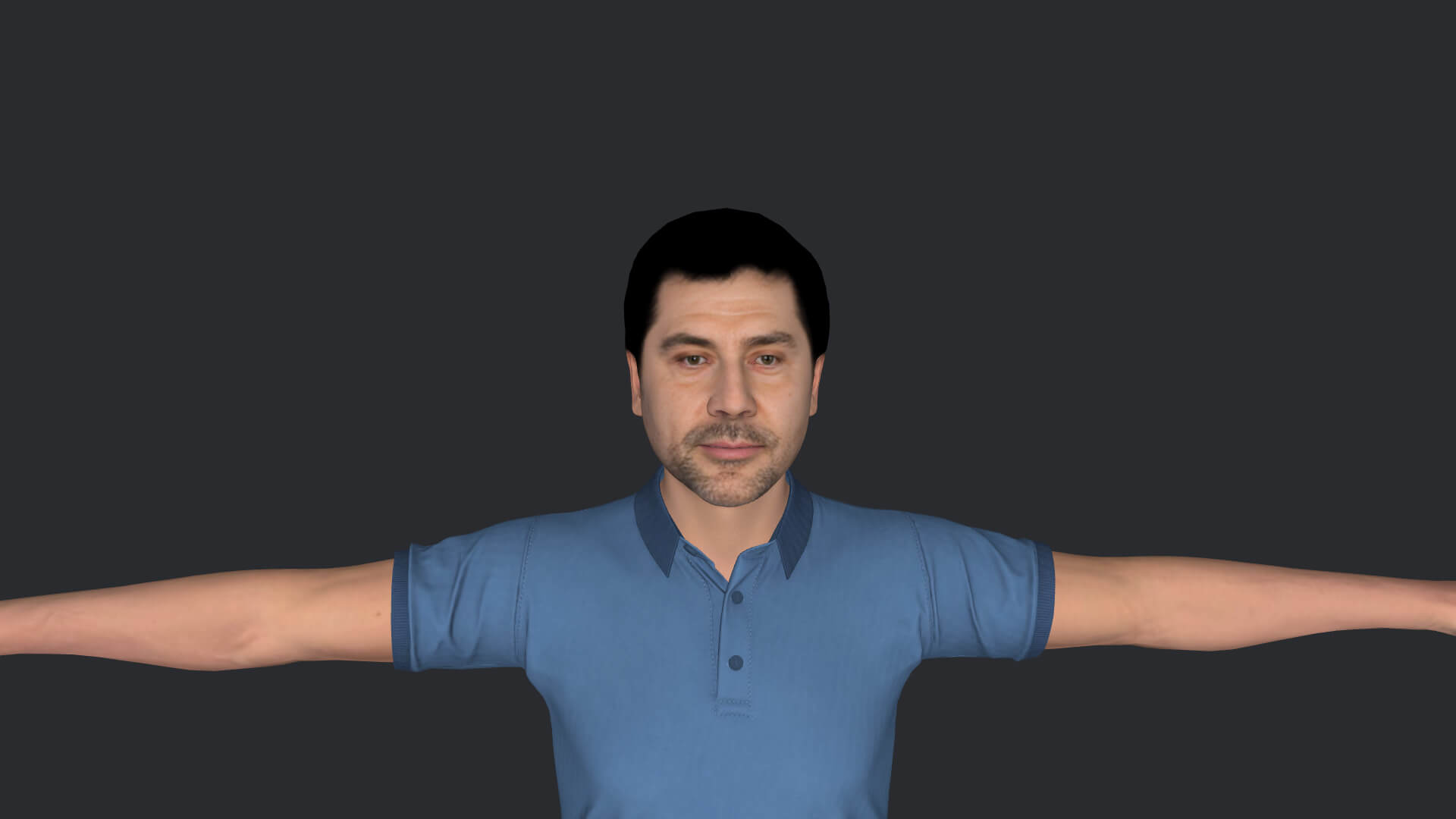 Javier Bardem Realistic Full Body Fully Rigged Character - 3D Model by ...