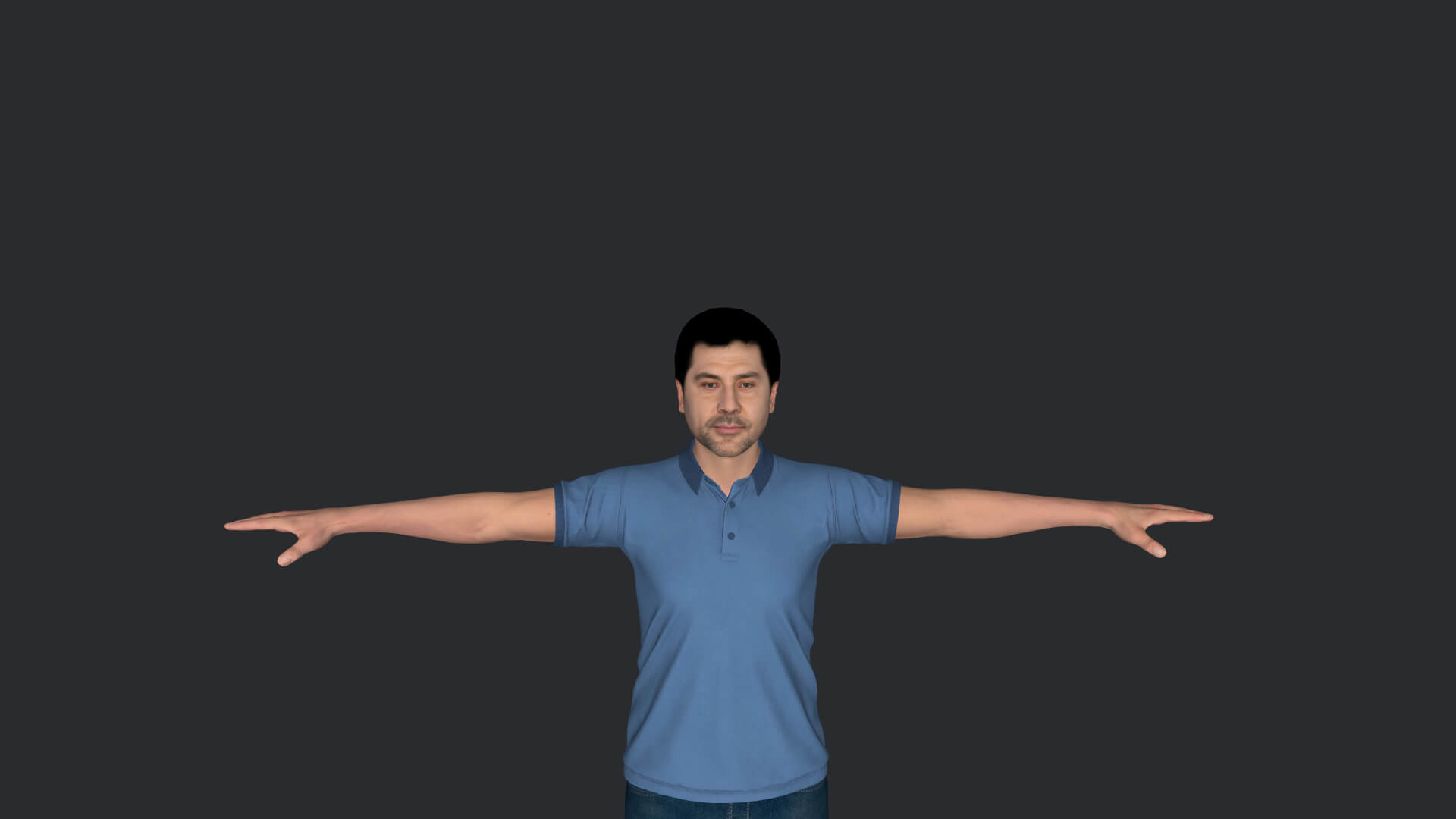 Javier Bardem Realistic Full Body Fully Rigged Character - 3D Model by ...