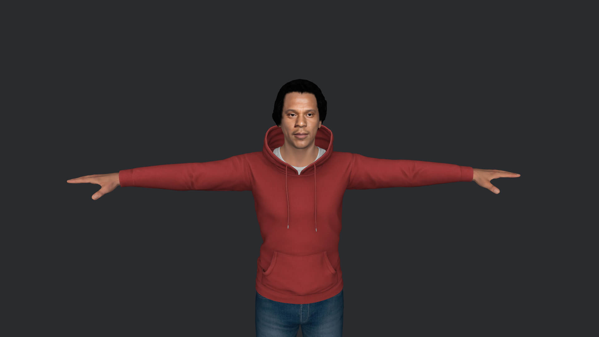 Jay Z Realistic Full Body Fully Rigged Character - 3D Model by meta avatars