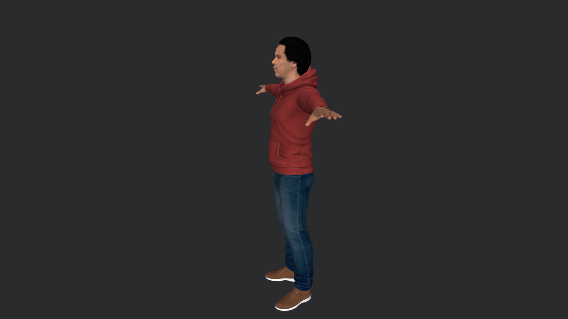 Jay Z Realistic Full Body Fully Rigged Character - 3D Model by meta avatars